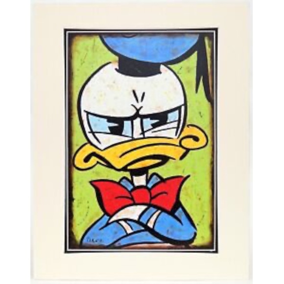 Disney | Art | Disney Parks Donald Duck Outa Luck Duck Print By Joe ...